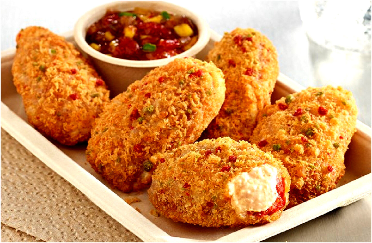 PIMENTS ROUGES FARCIS À LA "FIESTA BOLD" (*40) - Le meilleur du surgelé